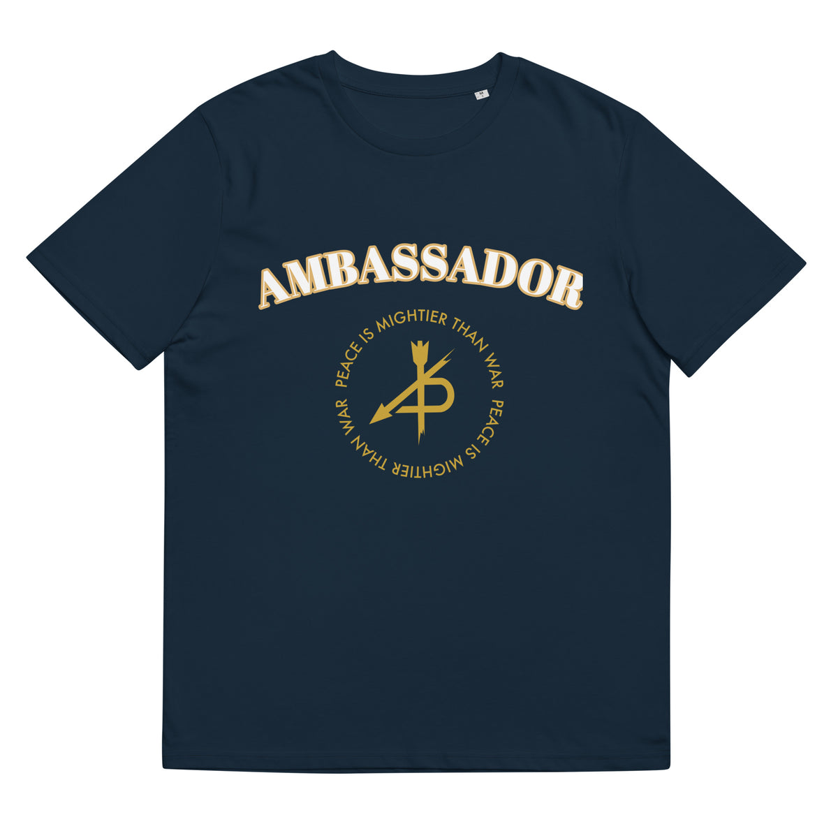 Ambassador Unisex organic cotton t-shirt – Peace Life
